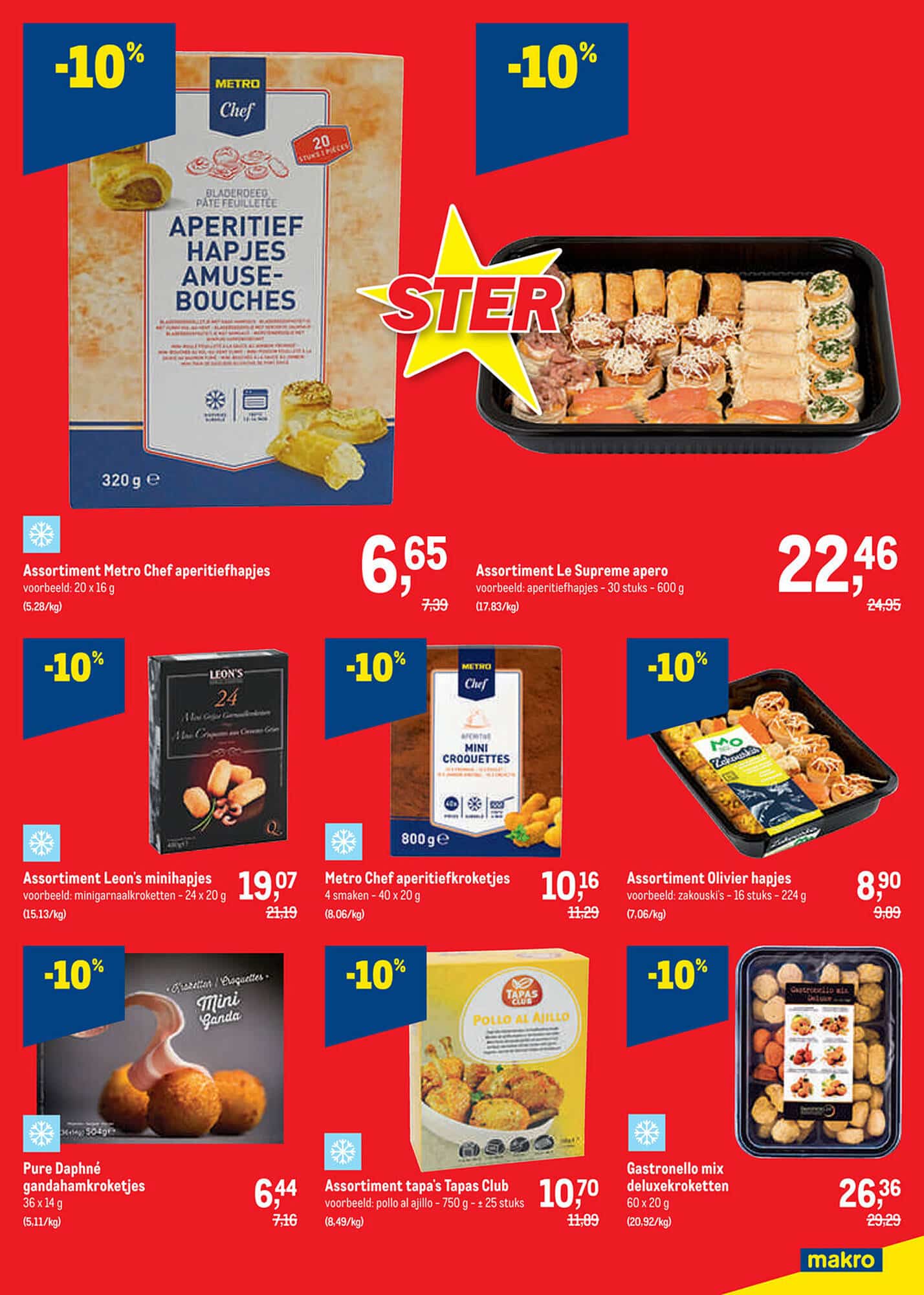 Makro folder 30 november t/m 31 december 2022. Food
