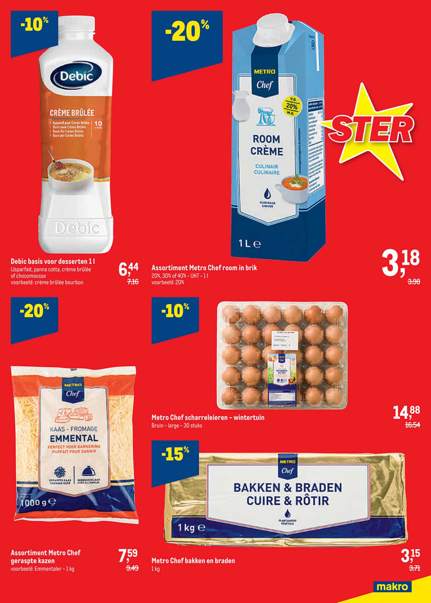 Makro folder 30 november t/m 31 december 2022. Food