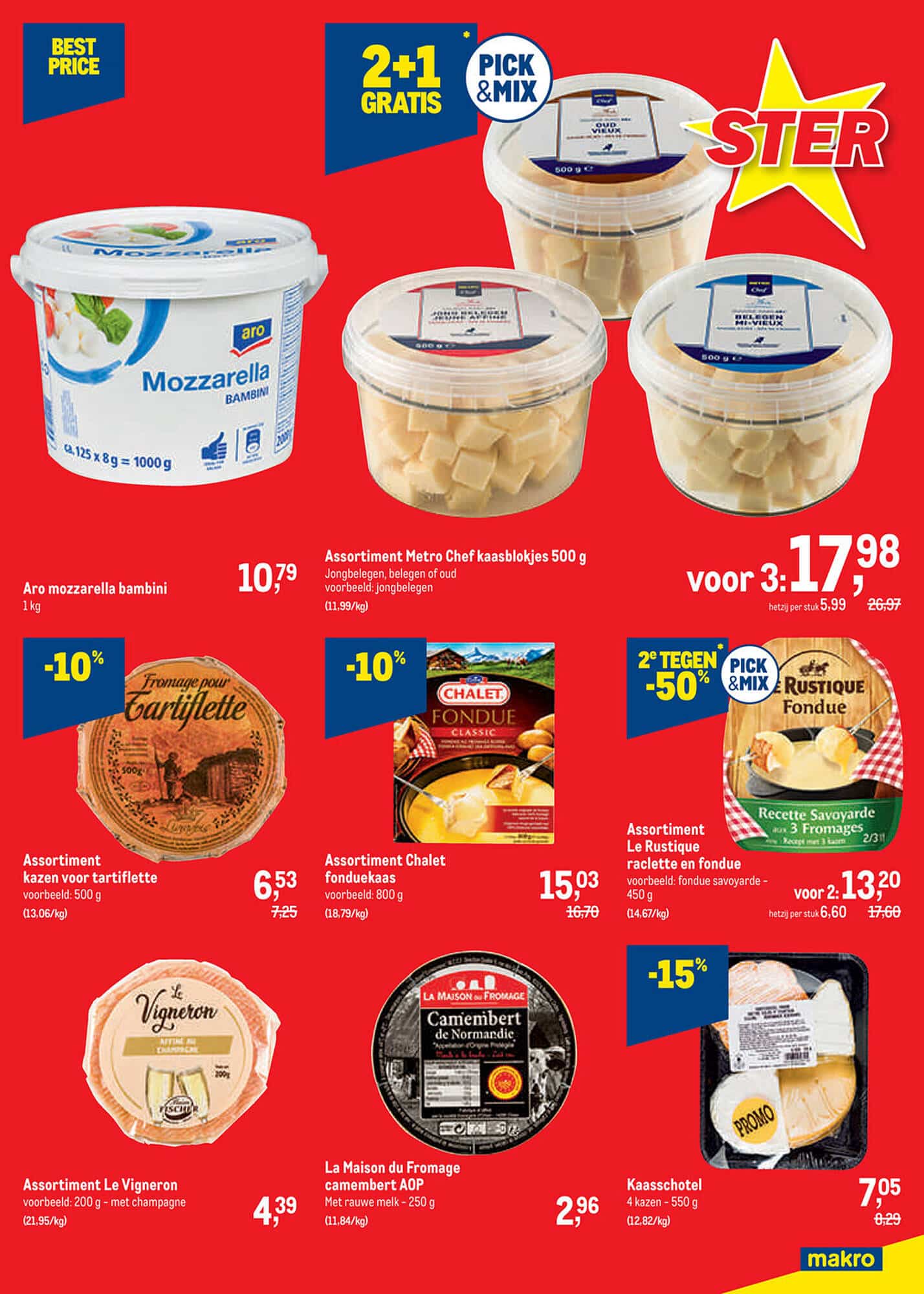 Makro folder 30 november t/m 31 december 2022. Food