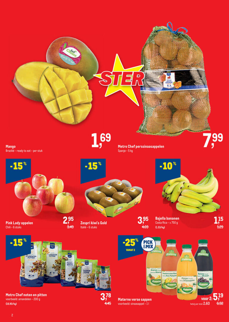 Makro folder 30 november t/m 31 december 2022. Food