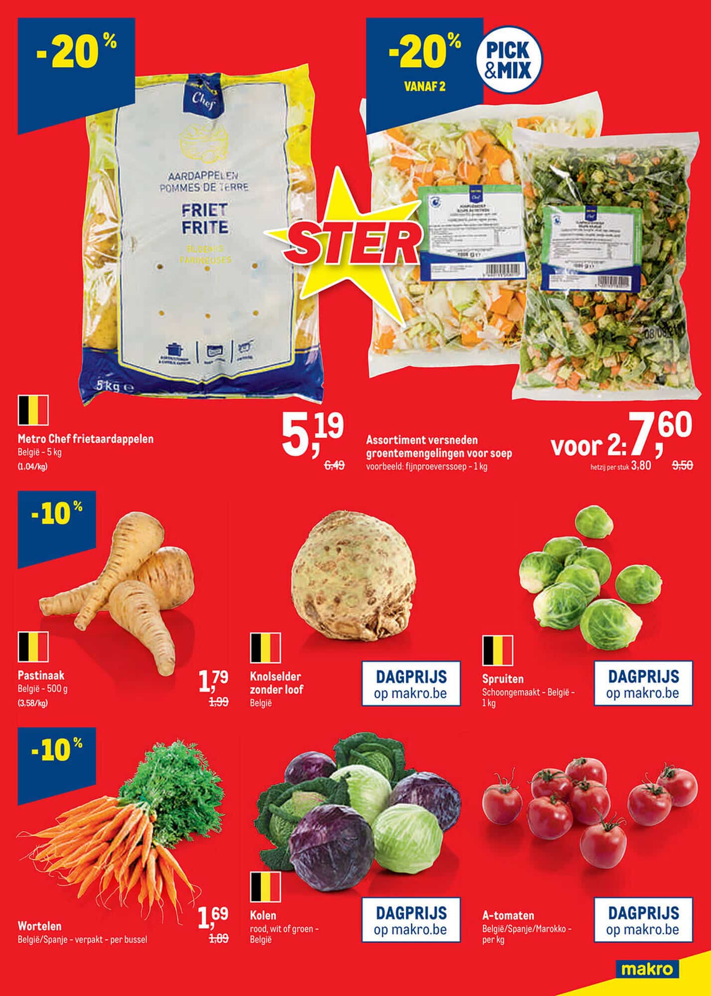 Makro folder 30 november t/m 31 december 2022. Food