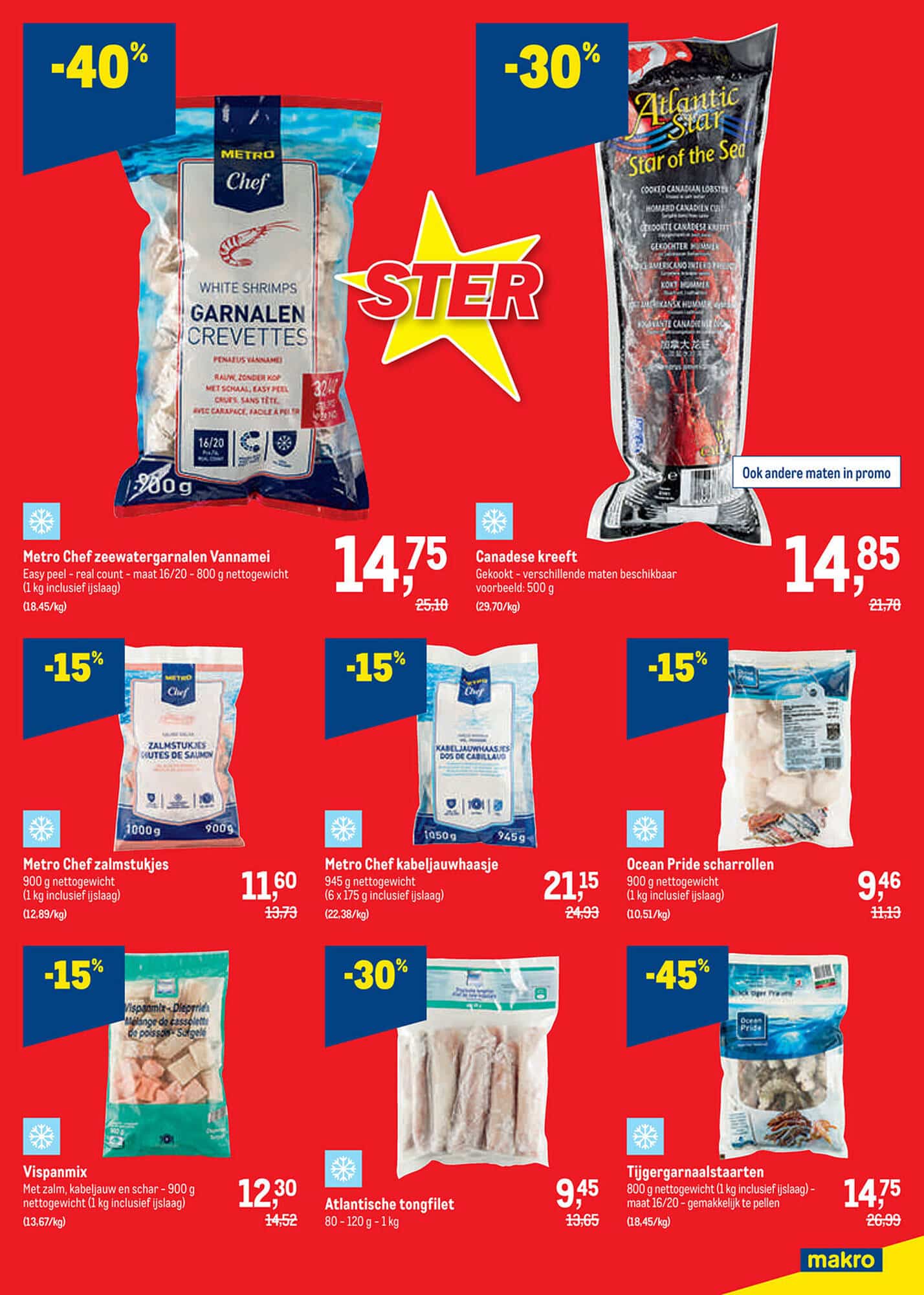 Makro folder 30 november t/m 31 december 2022. Food